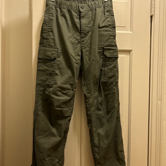 H&M | Pants | Hm Olive Green Cargo Pants | Poshmark